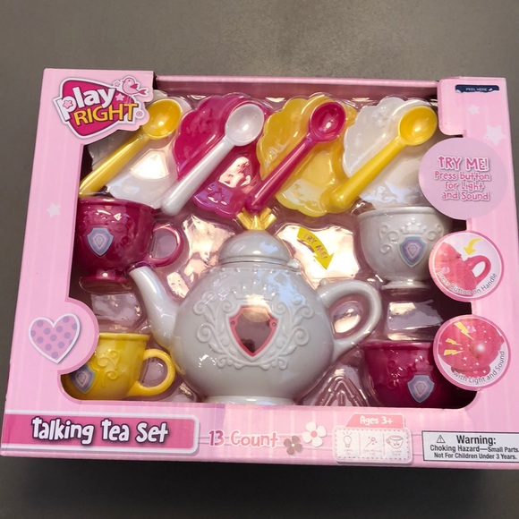 Toys | Plastic Tea Set | Poshmark